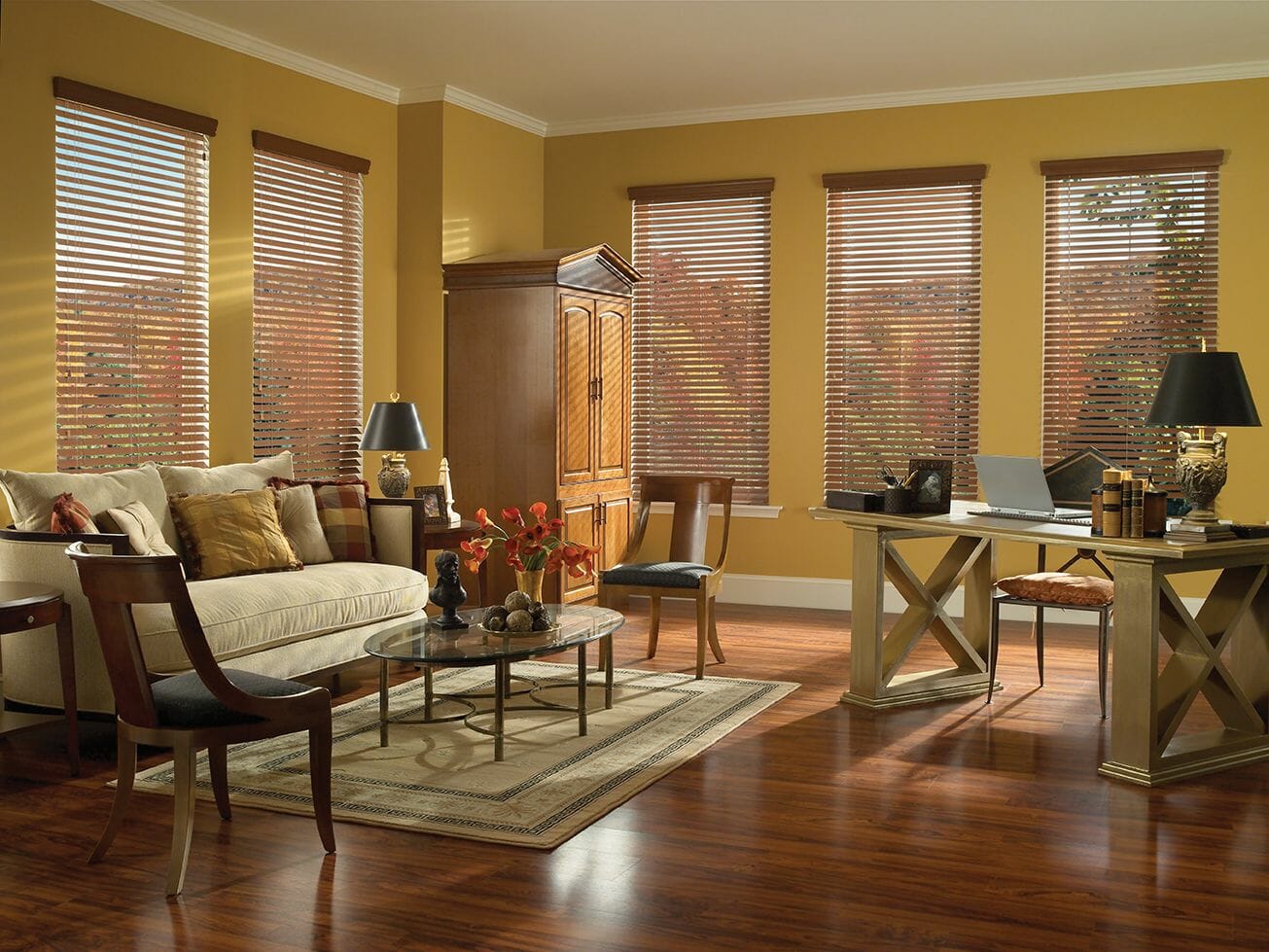 Faux Wood Blinds - Turnils
